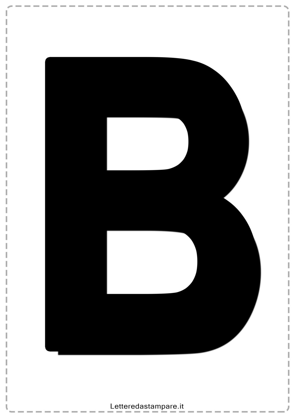 Lettere alfabeto da stampare - Arial - Lettere da stampare