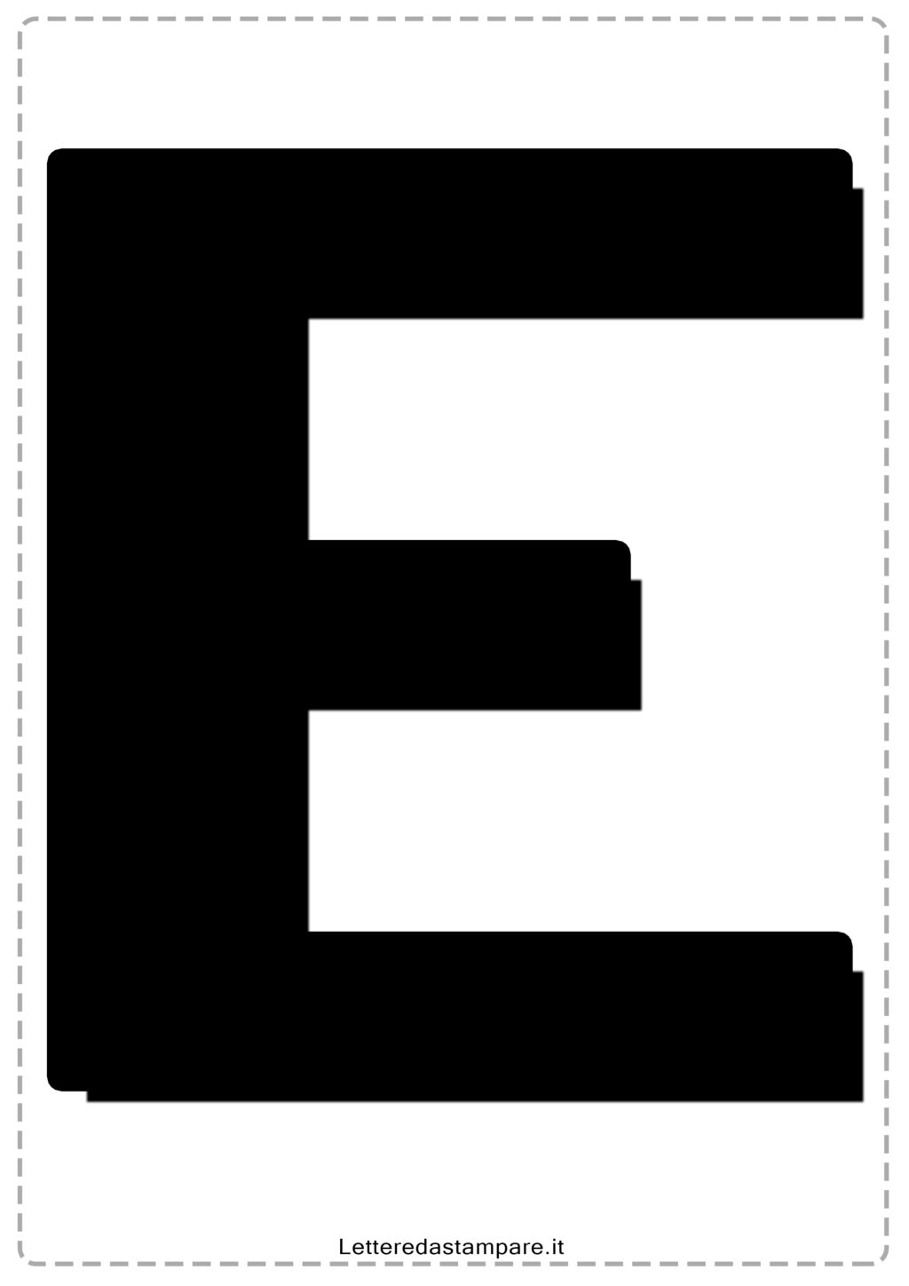 Lettere alfabeto da stampare - Pixel - Lettere da stampare