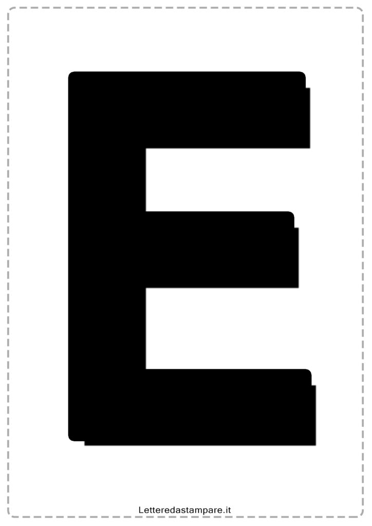 Lettere alfabeto da stampare - Arial - Lettere da stampare