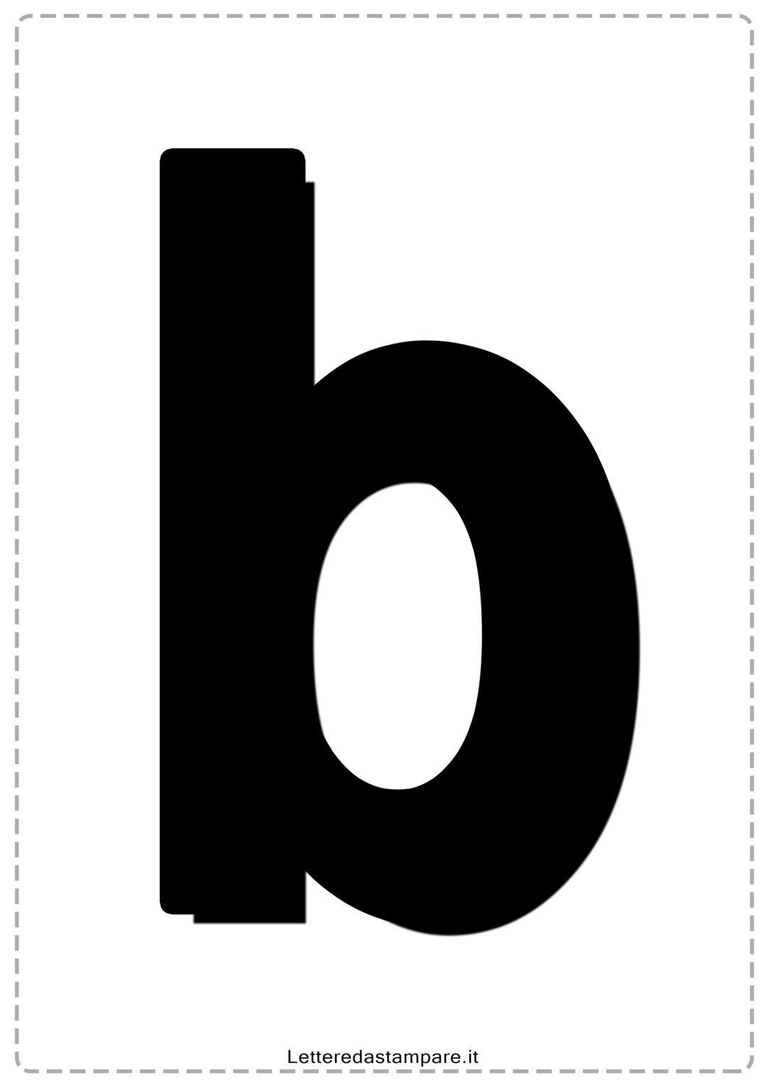 Lettere alfabeto da stampare - Arial - Lettere da stampare